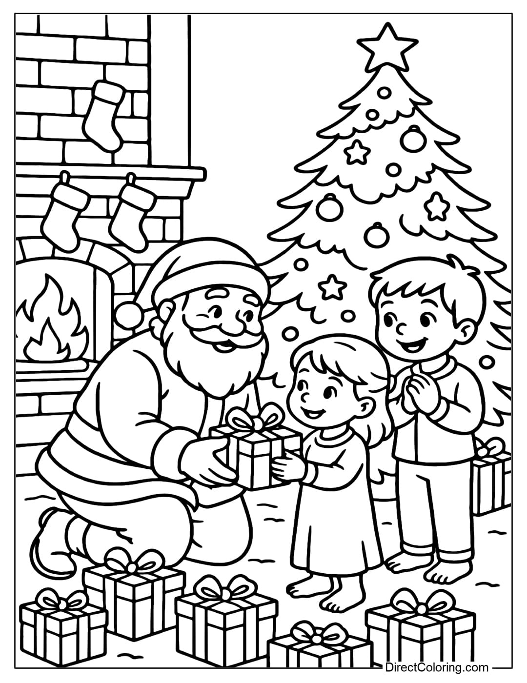 Christmas Colouring Pages Printable | Edu Printables